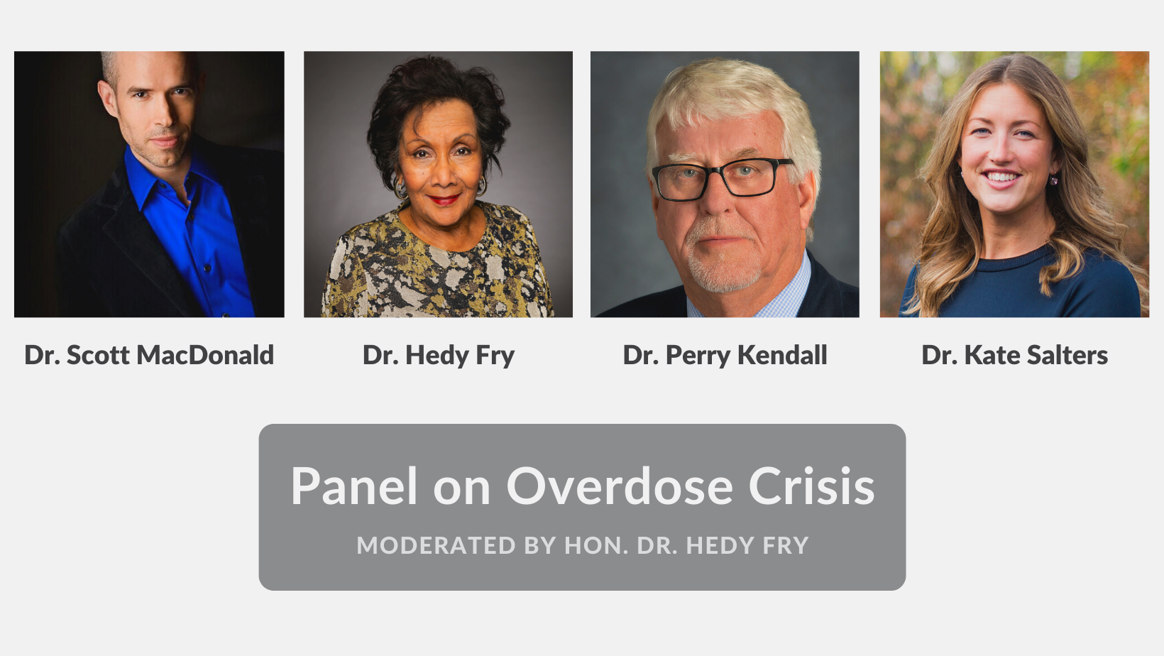 Dr. Hedy Fry Hosts Panel on the Overdose Crisis in Vancouver - Hedy Fry