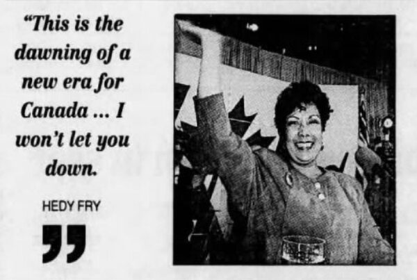 About - Hedy Fry