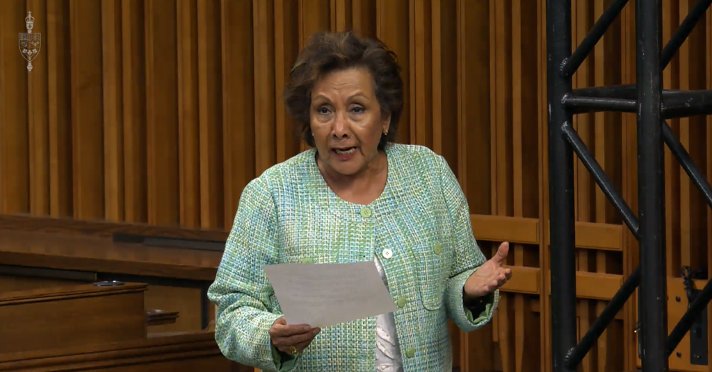 The Honourable Hedy Fry, P.C., MP. Member of Parliament For Vancouver ...